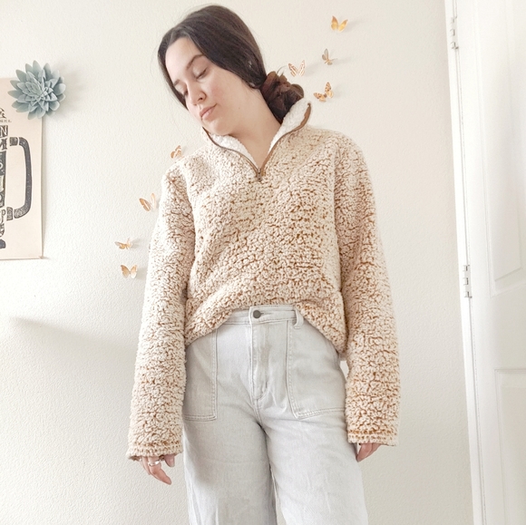 Love Tree | Jackets & Coats | Golden Fleece Jacket | Poshmark